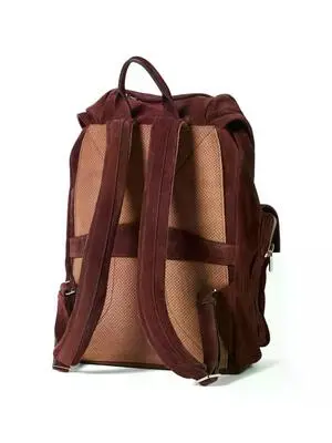 Brunello Cucinelli Suede Leisure Backpack