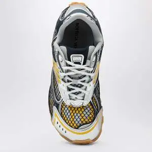 Bottega Veneta Orbit Sneakers In Technical Fabric And Mesh - Yellow