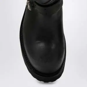 Balenciaga Venom Calfskin Boots - Black