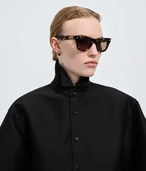 Bottega Veneta Dizzy Squared Sunglasses
