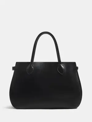 REFORMATION Patrizia Leather Bowling Bag