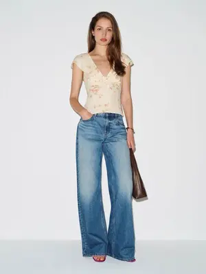 REFORMATION Reagan Top - Multi