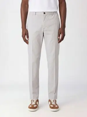 Incotex Stretch Cotton Chino Trousers - Grey