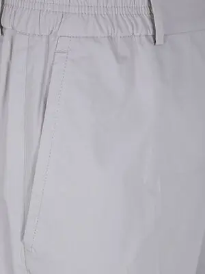 Incotex Stretch Cotton Chino Trousers - Grey