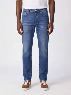 Incotex Cotton Denim Jeans - Blue