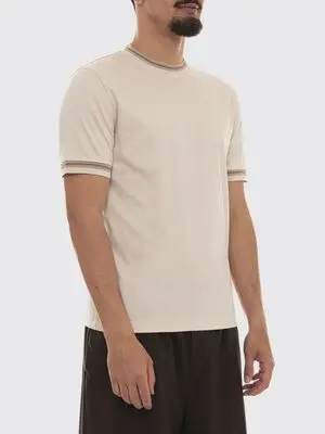 BOSS Slim Fit Cotton Crew-neck T-shirt With Contrast Trims
