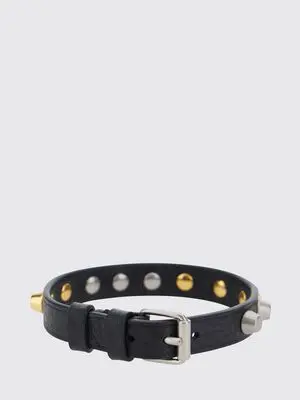 Valentino Garavani Rockstud Embellished Leather Bracelet