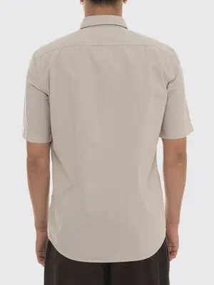 BOSS Short-sleeved Cotton Poplin Bowling Shirt