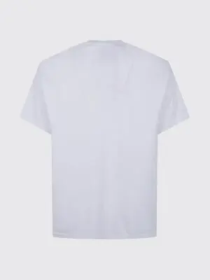 GALLERY DEPT. Logo Print Cotton T-shirt With Dropped Shoulders - White