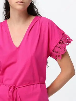 TWINSET U & B Lace Trimmed Dress