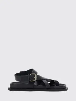 A.emery Flat Sandal - Black