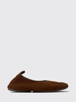 Camper Right Niko Ballet Flats In Recycled Technical Fabric - Brown