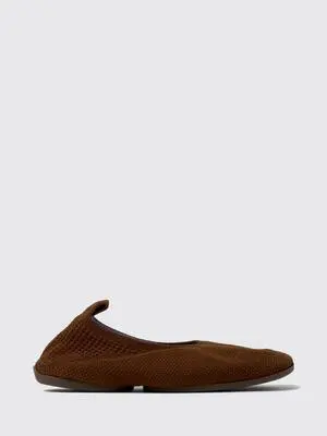Camper Right Niko Ballet Flats In Recycled Technical Fabric - Brown