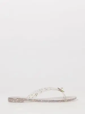 Casadei Embellished Thong Sandals - Gnawed Blue