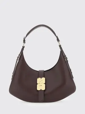 GANNI Shoulder Bag - Brown