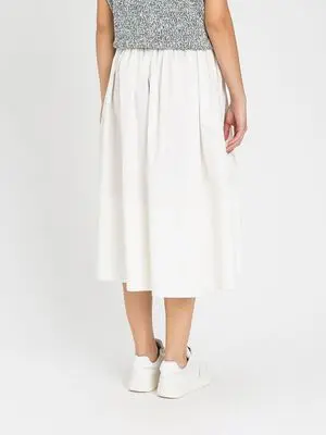 TWINSET Cotton Midi Skirt