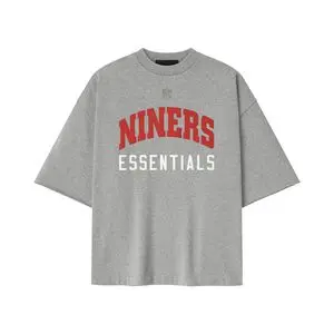Fear Of God Niners" 3/4 Sleeve T-shirt - Grey