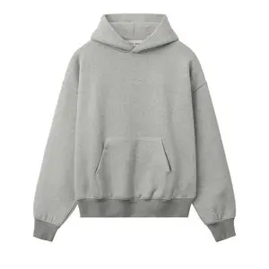 Fear Of God Signature Classic Hoodie 'concrete Heather/dark Concrete Heather - Black