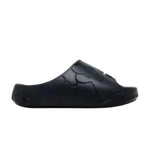 A BATHING APE Solid Camo Slide - Black