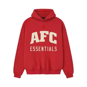 Fear Of God American Sport Hoodie - Red