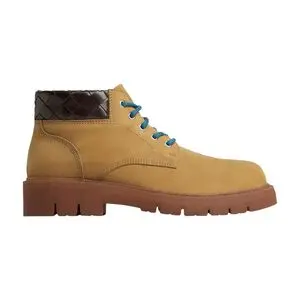 Bottega Veneta Haddock Lace Up Boot 'ocre Fondant - Tan