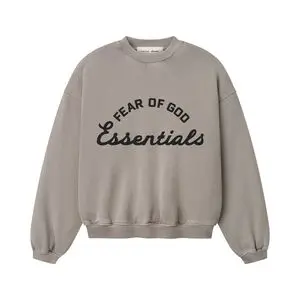 Fear Of God 90s Crewneck Sweatshirt 'faded Seal - Grey