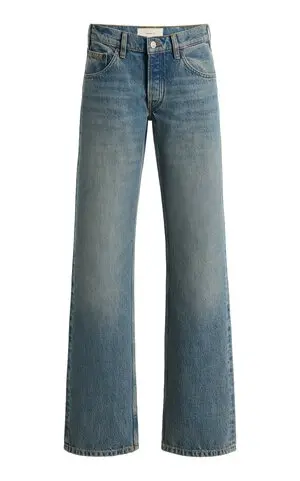 JEANERICA Kyoto Droit Rigid Straight-leg Jeans - Light Wash