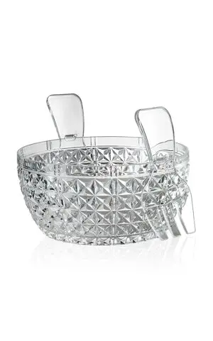 MARIO LUCA GIUSTI Churchill Acrylic Salad Bowl - Clear