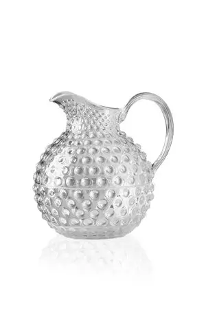 MARIO LUCA GIUSTI Sister Rosetta Acrylic Pitcher - Clear