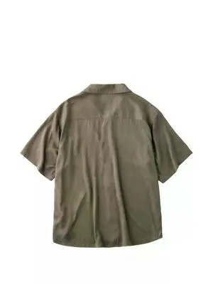 UNIVERSAL OVERALL Open-collar Short-sleeve Shirt