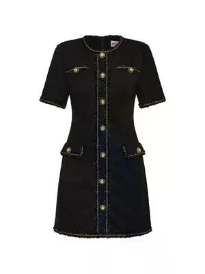 Rebecca Vallance Stargazing Mini Dress - Black