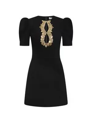Rebecca Vallance Alexandrite Mini Dress - Black