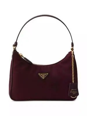 Prada Prada Re-Edition 2005 Re-Nylon And Saffiano Mini Bag Red