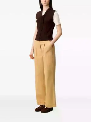 Claudie Pierlot Knitted Jumper With Bow Detail