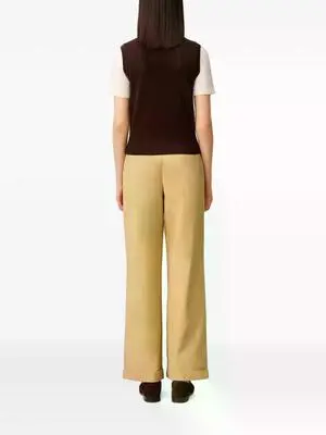 Claudie Pierlot Knitted Jumper With Bow Detail