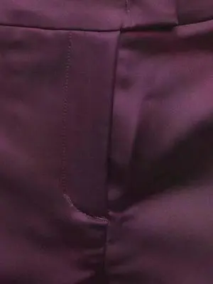 Just Cavalli Side Tape Satin Straight-leg Trousers