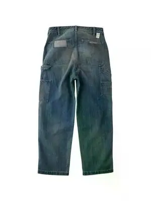 UNIVERSAL OVERALL Patchwork Distressed Jeans
