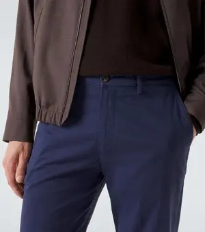 Eleventy Cotton Stretch Pants
