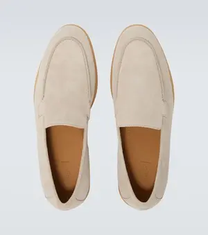 Eleventy Suede Loafers - Grey