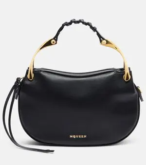 Alexander Mcqueen Gold Tone Totes For Women
