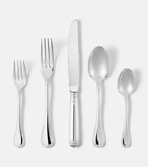 Christofle Malmaison -plated Cutlery Set - Silver