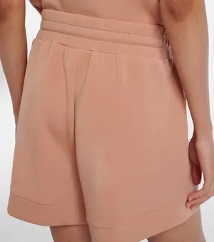 Varley Atrium High-rise Shorts In Camel - Brown