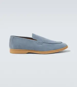 Eleventy Suede Loafers