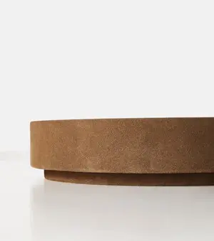 MICHAEL VERHEYDEN Small Suede-trimmed Decorative Tray