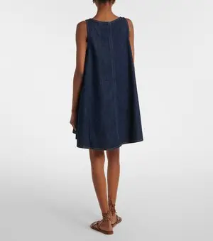 FRAME Skipper Denim Mini Dress