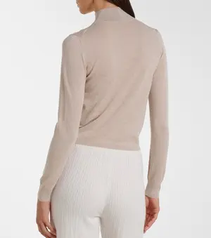 Eleventy Mockneck Wool-blend Sweater