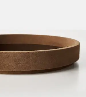 MICHAEL VERHEYDEN Medium Suede-trimmed Decorative Tray