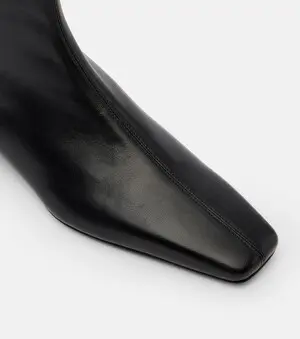Proenza Schouler Leather Ankle Boots - Black