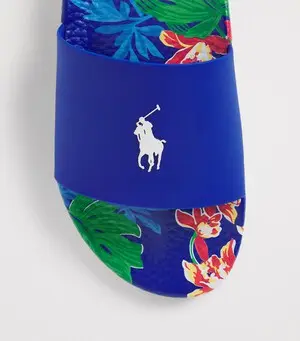 Polo Ralph Lauren Tropical Polo Pony Slides