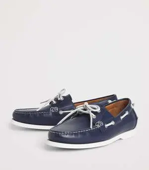 Polo Ralph Lauren Merton Leather Boat Shoes